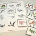 Dinosaurs Printable Bundle, Dinosaur Bones, Prehistoric, Matching ...