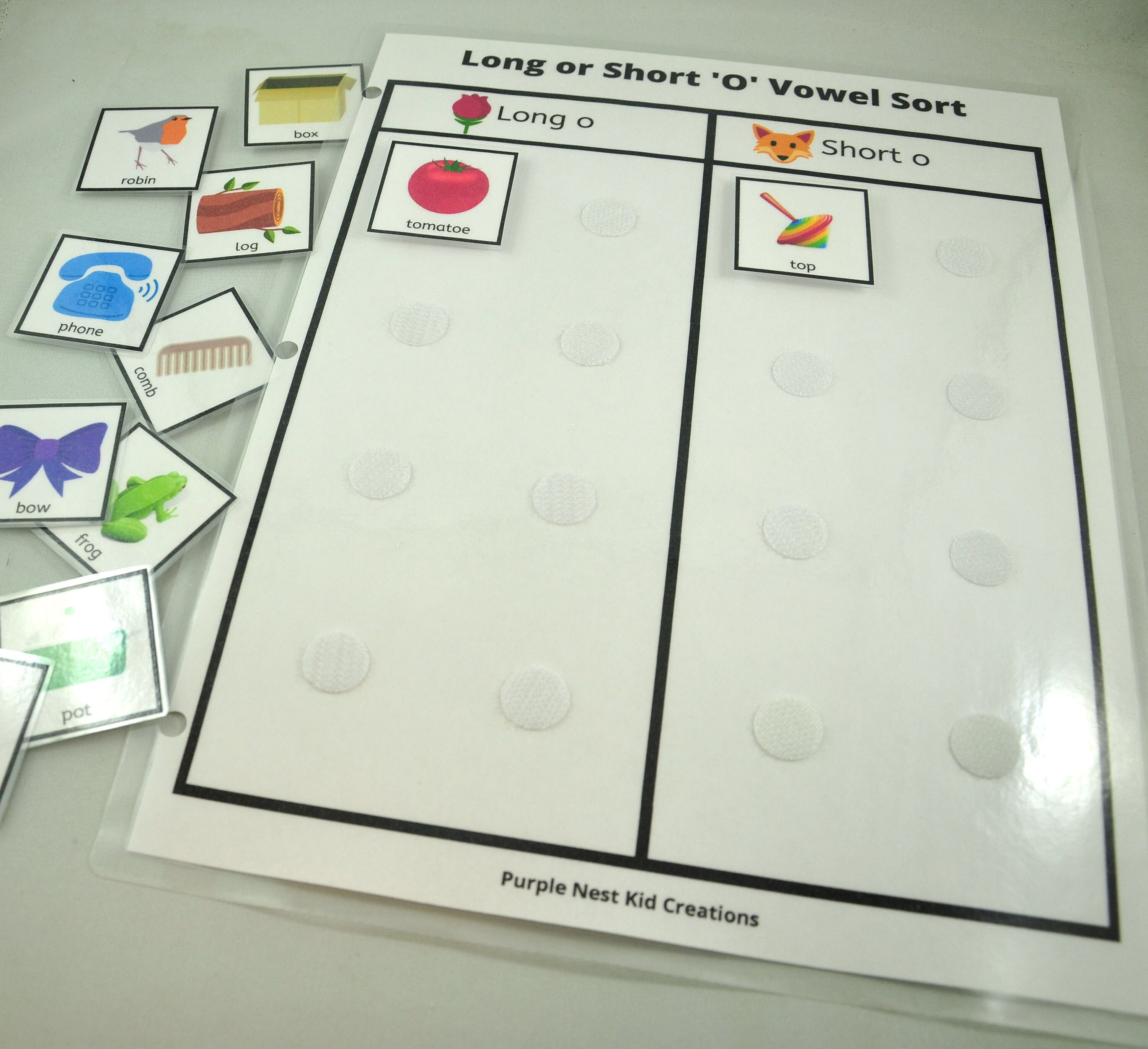 Long/short Vowel Sound Sort Bundle Digital Download - Etsy