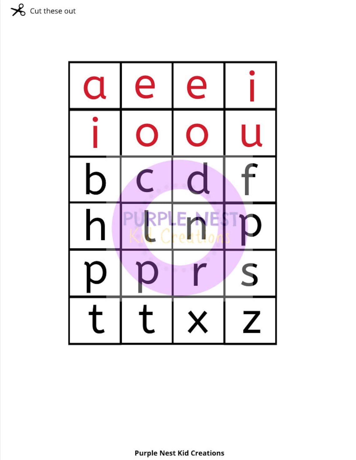 Mystery CVC Words Worksheets Phonics Game Educational - Etsy