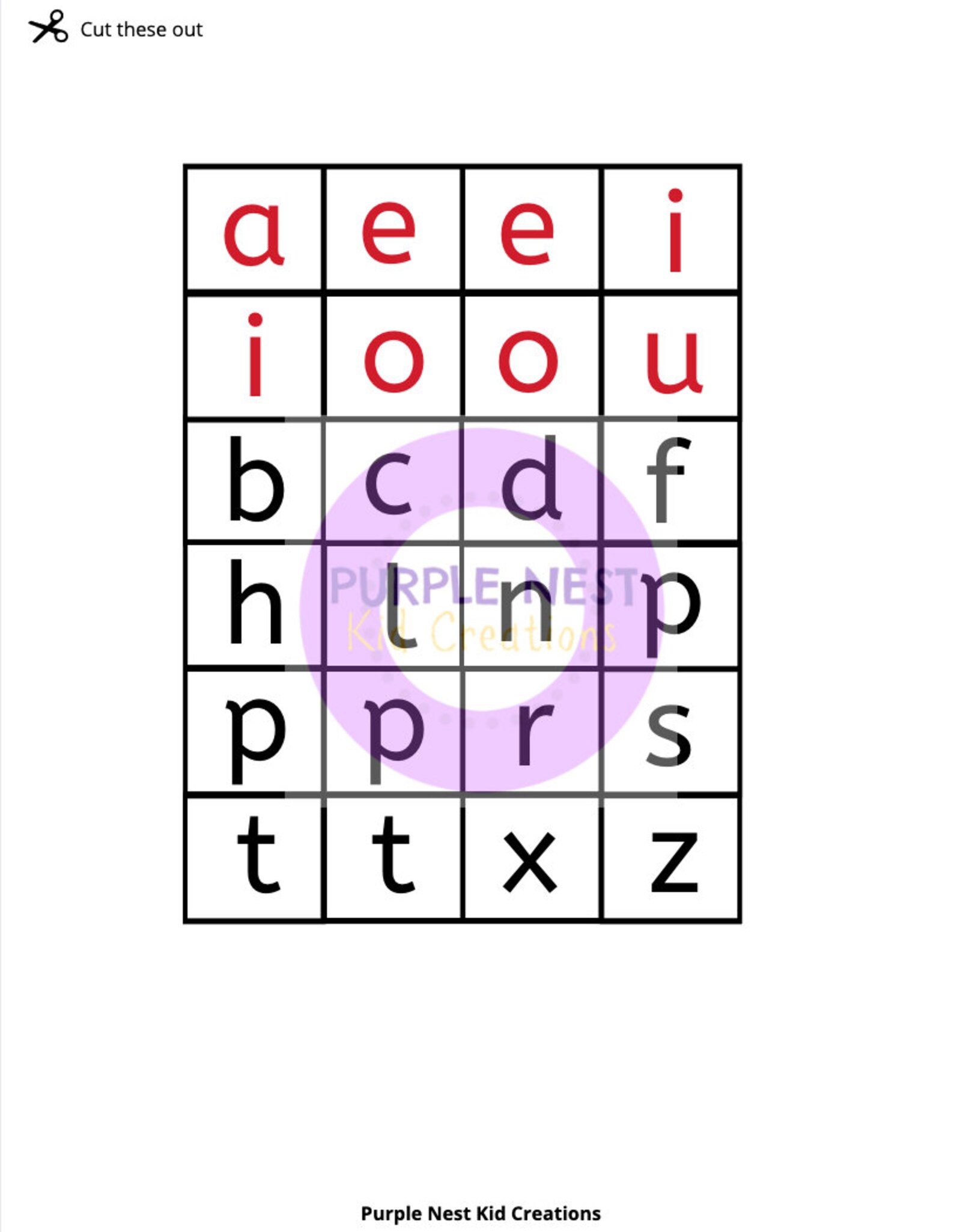 Mystery CVC Words Worksheets Phonics Game Educational - Etsy