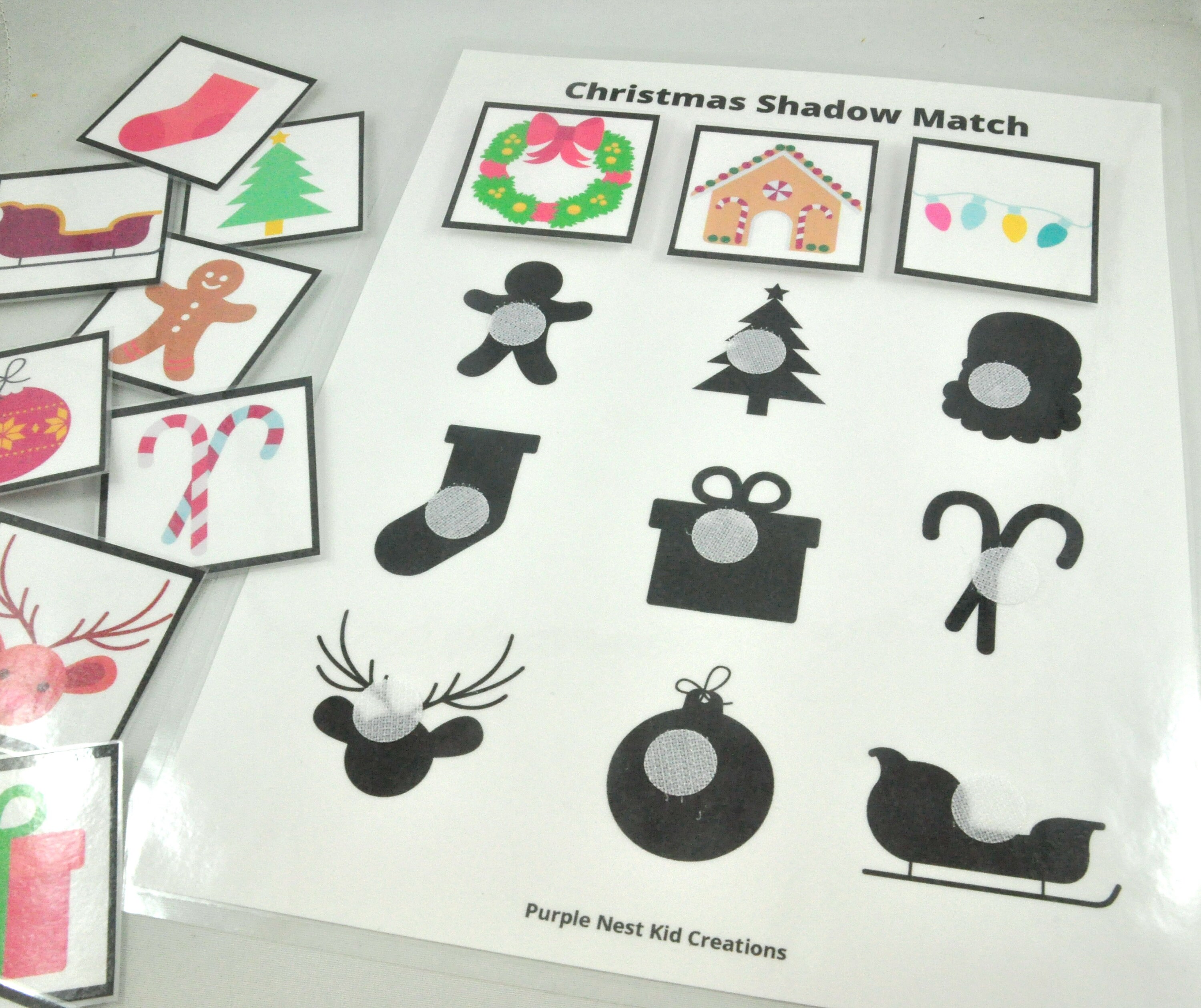 Christmas Busy Book Bundle Christmas Printable Matching - Etsy