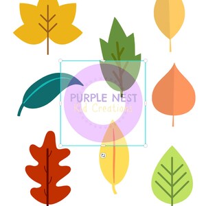 Match the Leaves Worksheet, Leaves Matching Game, Educational Preschool ...