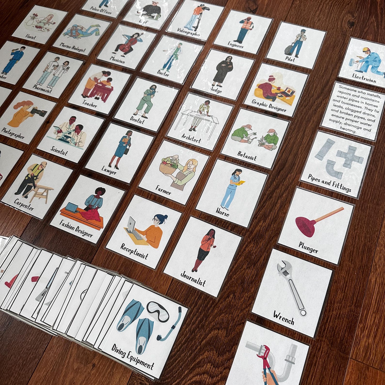 Career Matching Game: Educational Printable Activity (PDF Download) - Etsy