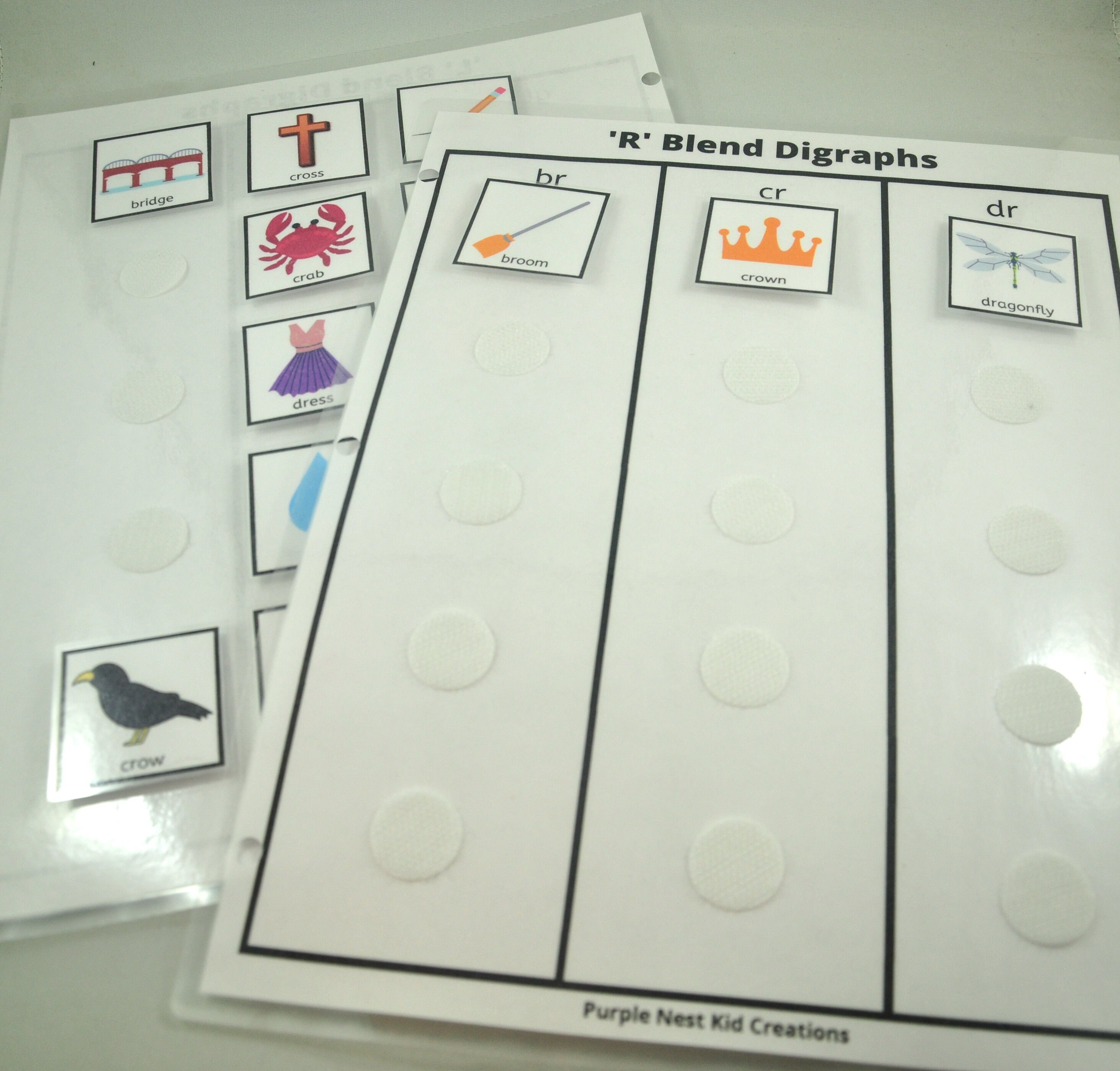 R Blends Word Sort Digital Download Printable Activity - Etsy