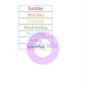 Perpetual Calendar, Morning Binder Activity Sheet, Digital Download ...