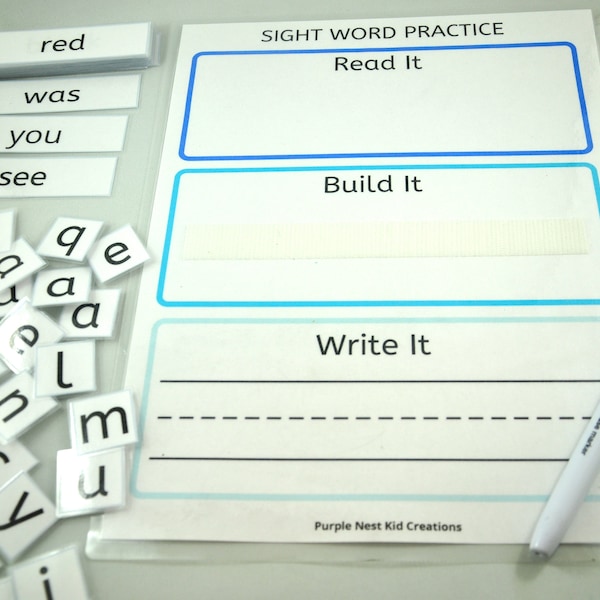 Dolch Sight Words - Etsy