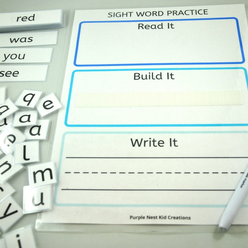 Dolch Sight Words - Etsy