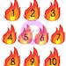 Put Out the Fire Number Recognition Worksheet, Number Matching Game ...