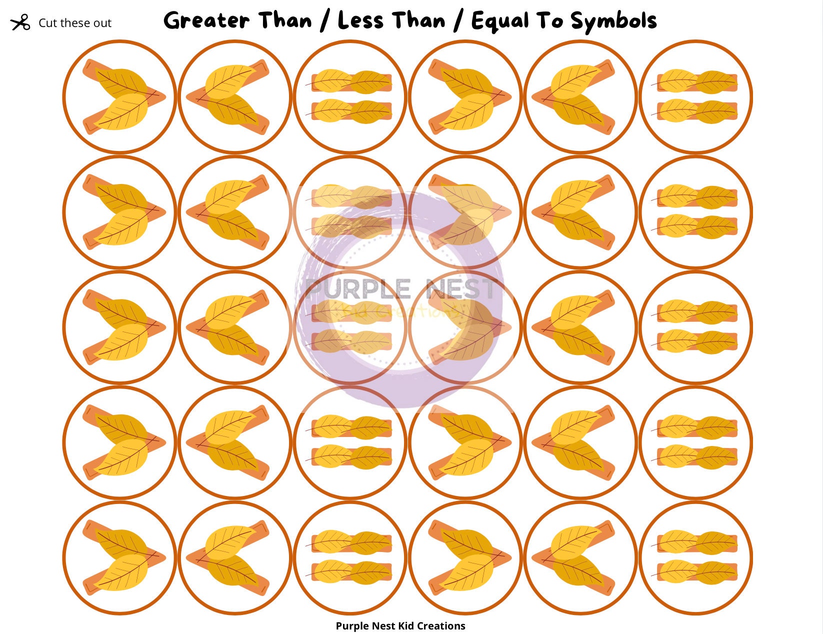 Comparing Fractions Activity: Printable Math Fraction Strips (digital ...