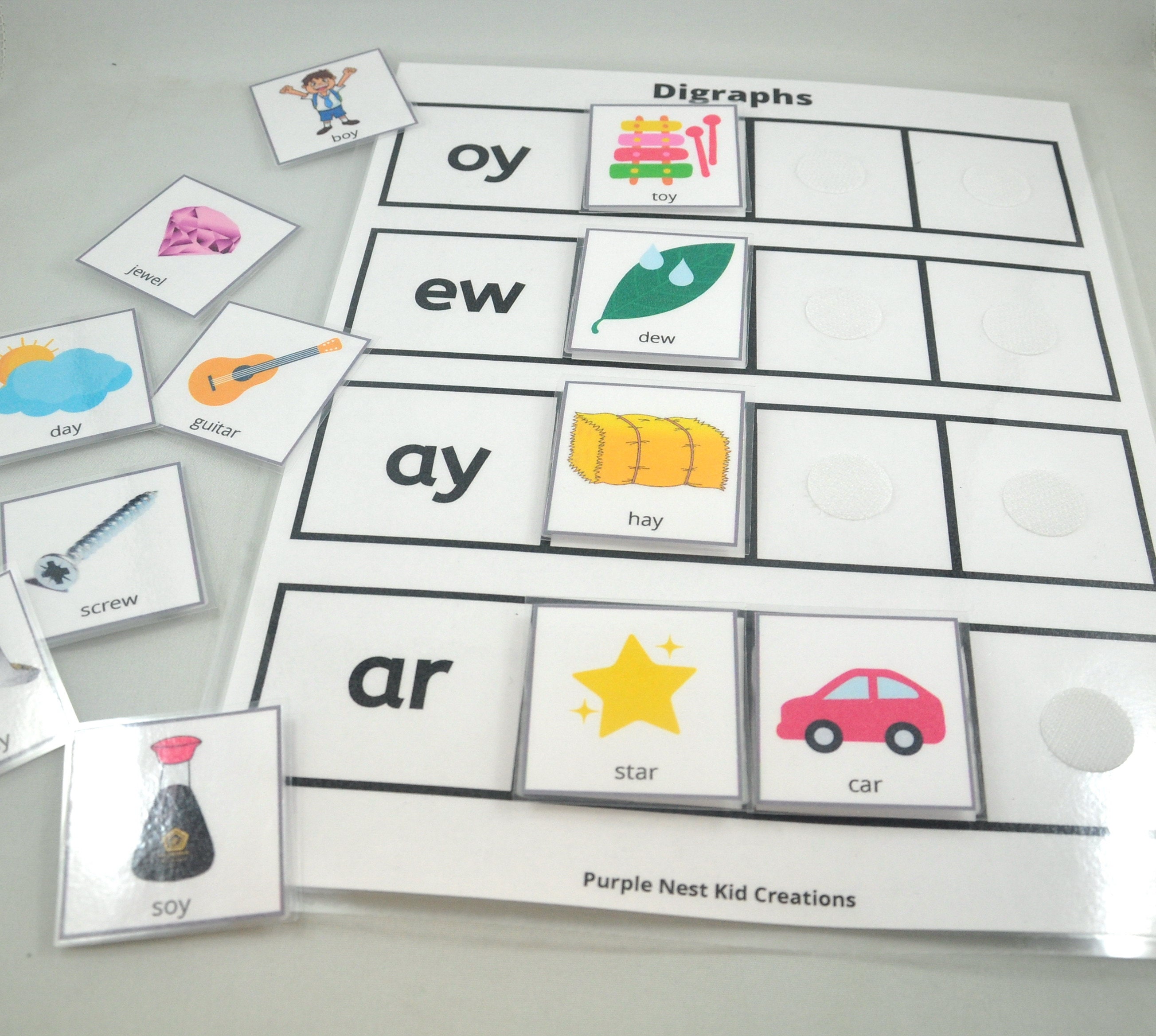 Level Two Literacy Bundle Digital Download Compound Words - Etsy Canada