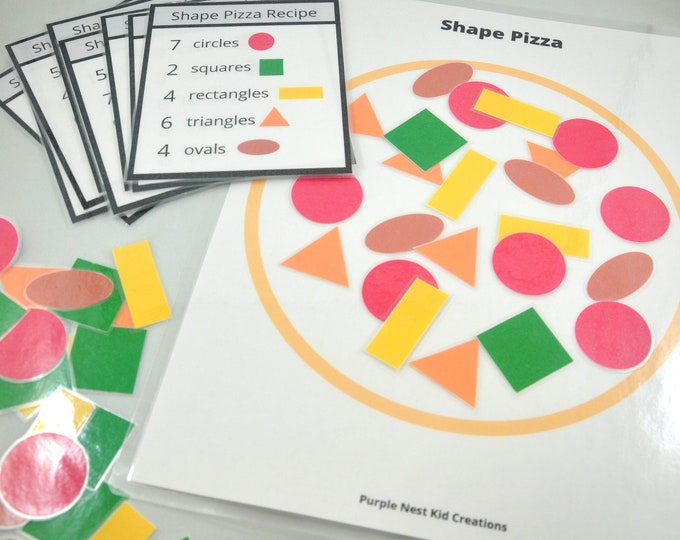 Busy Book Printable, Shapes Printable, Learning Shapes, Shape Matching ...