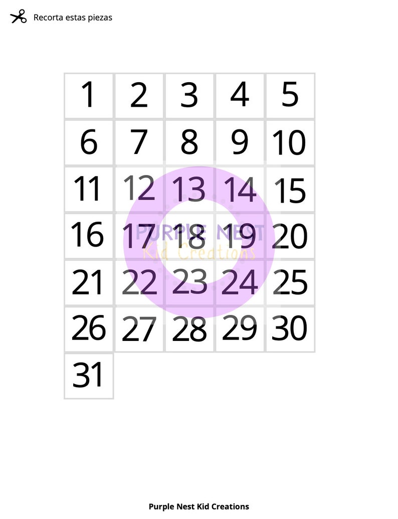 Spanish Perpetual Calendar Morning Binder Activity Sheet | Etsy