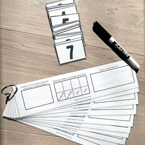 Place Value Task Cards: Grade One Math Printable (PDF) - Etsy