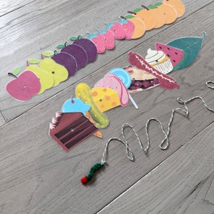 Caterpillar Lacing Activity, Fine Motor Practice, Threading Activity ...