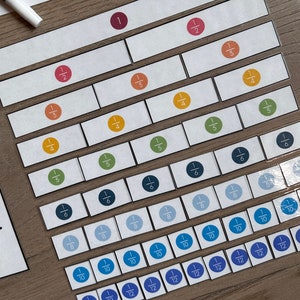 Comparing Fractions, Math Activity, Fractions, Fraction Strips ...