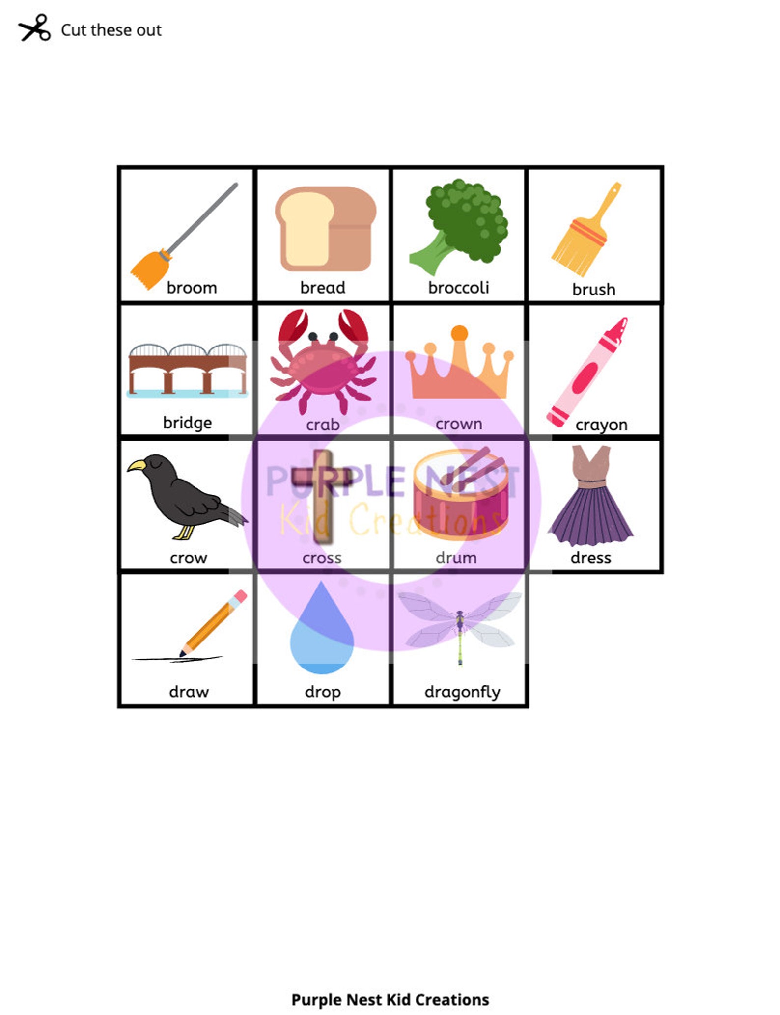 R Blends Word Sort Digital Download Printable Activity - Etsy