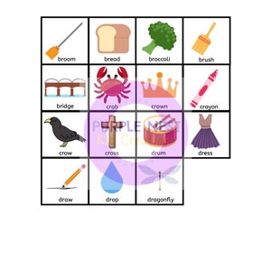 R Blends Word Sort, Digital Download, Printable Activity, Letter Sounds ...