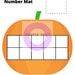 Pumpkin Printable Number Mat Playdough Mat Pumpkin Seeds - Etsy