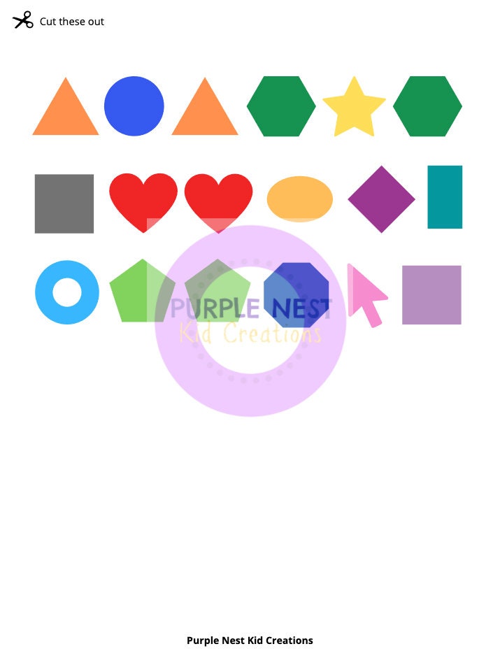 Pattern Worksheet: Preschool Printable Activity (digital Download) - Etsy