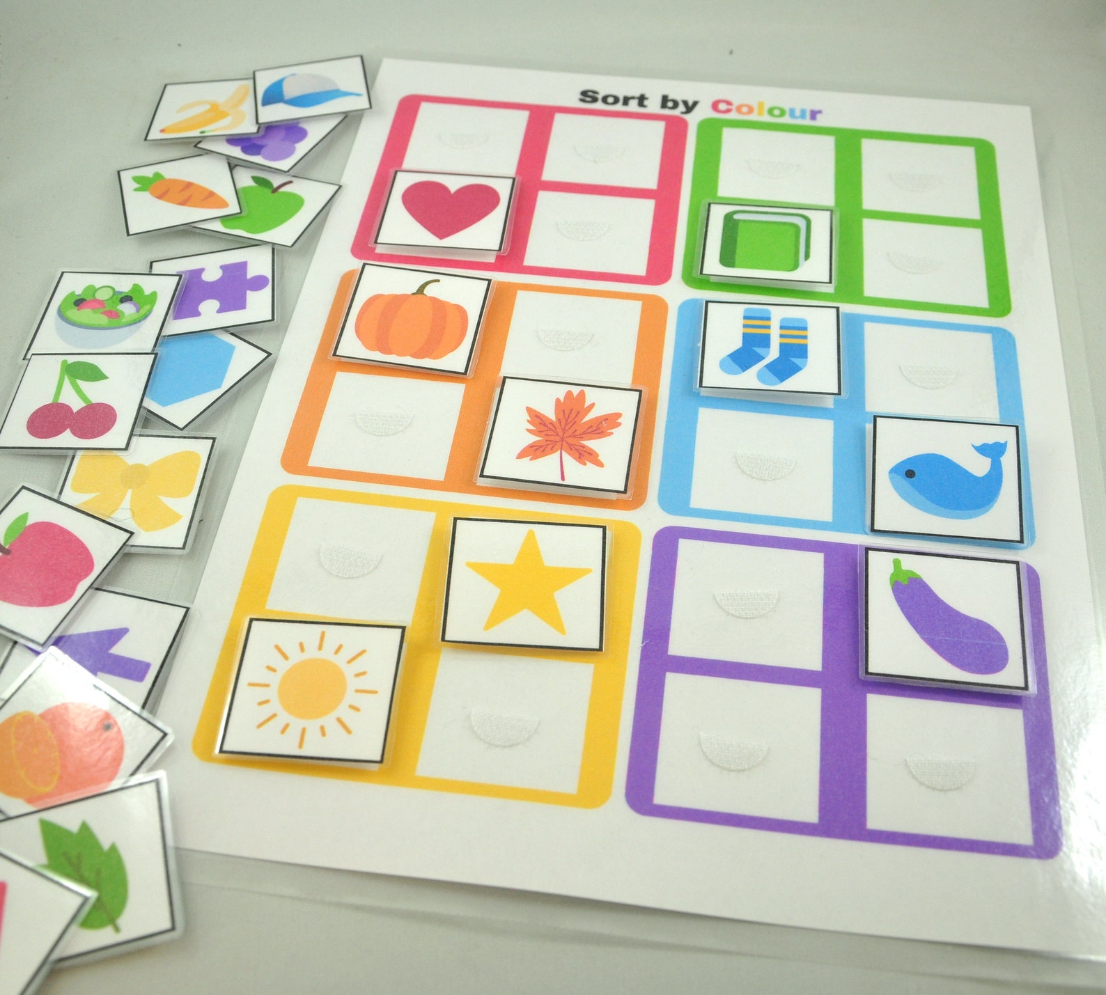 Busy Book Bundle 1 Busy Book Printable Matching Games - Etsy