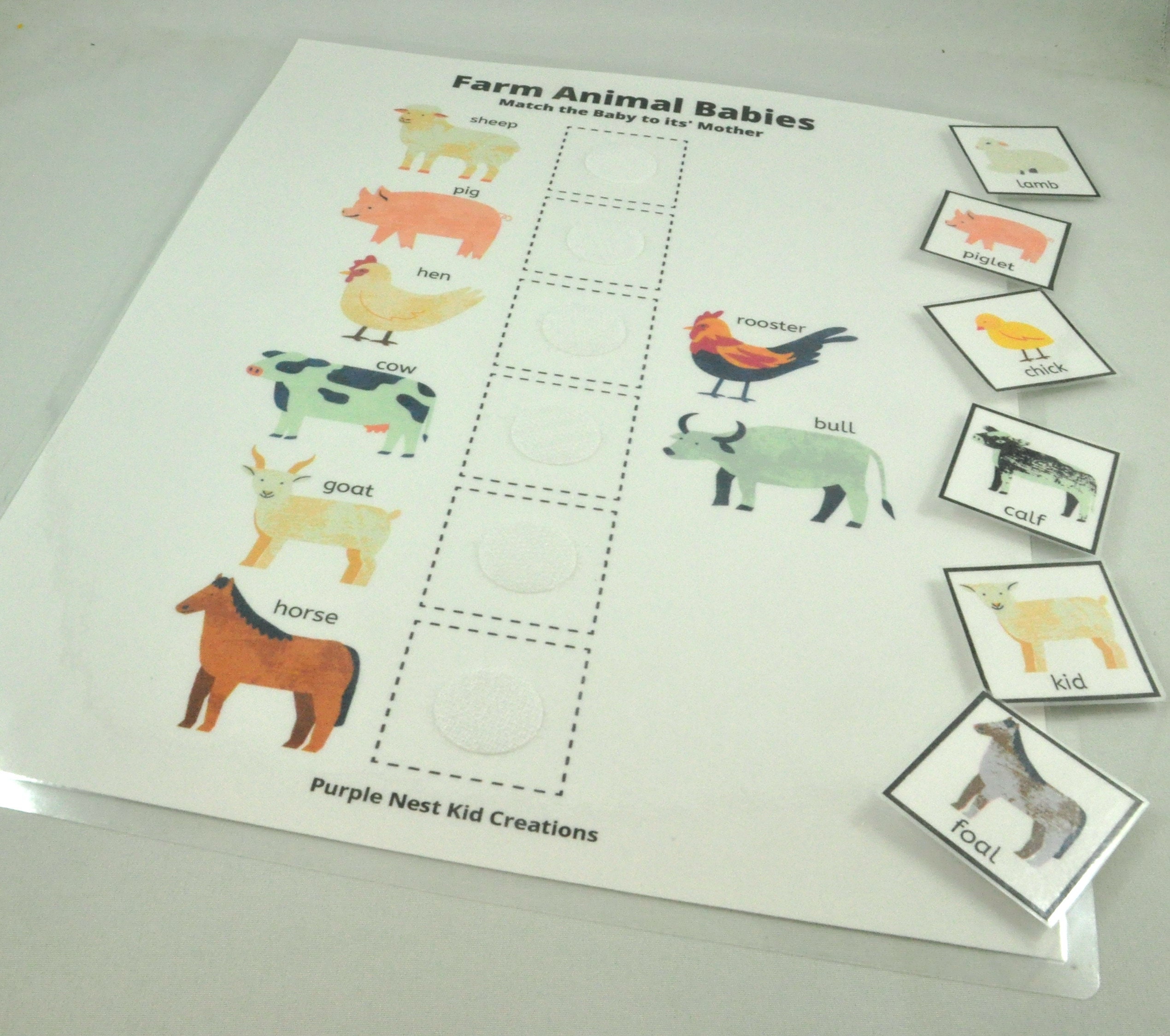 On the Farm Busy Book Bundle Farm Busy Book Printable | Etsy