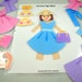 Dress up Girl Activity Worksheet: Preschool Learning Binder (digital ...