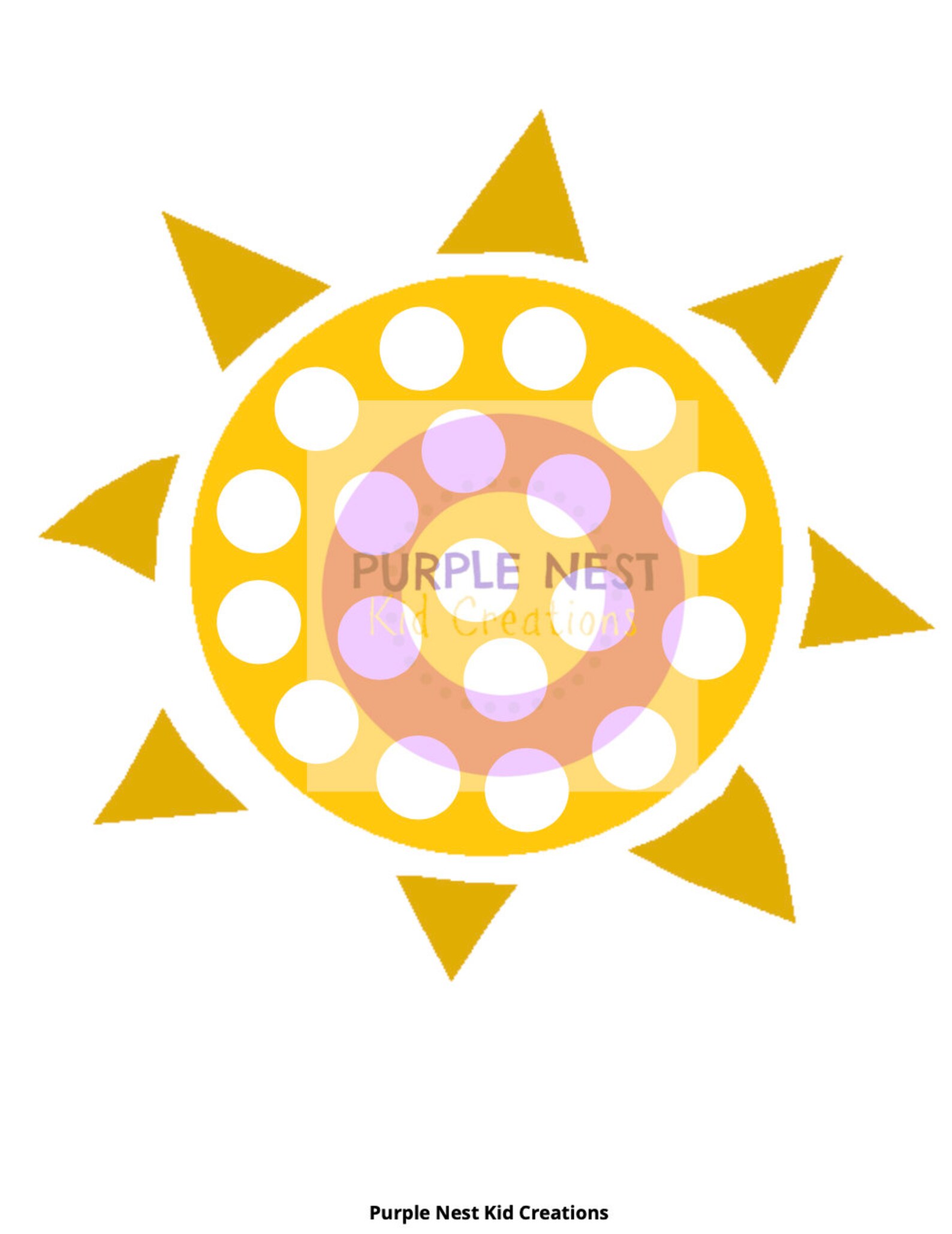 Summer Do-a-dot Activities: Toddler Dot Marker Printables (PDF) - Etsy UK