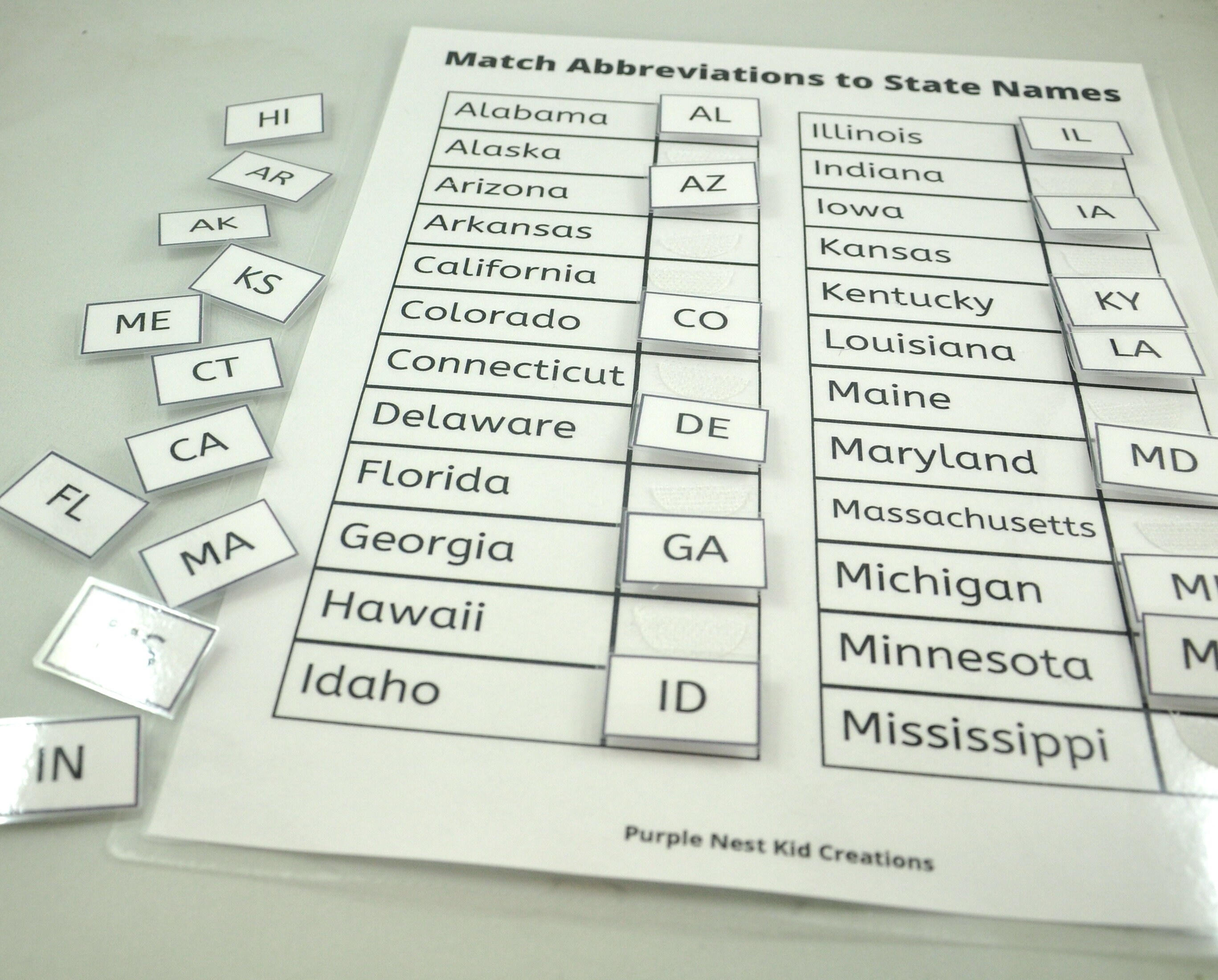 United States of America Bundle USA Map Geography States - Etsy