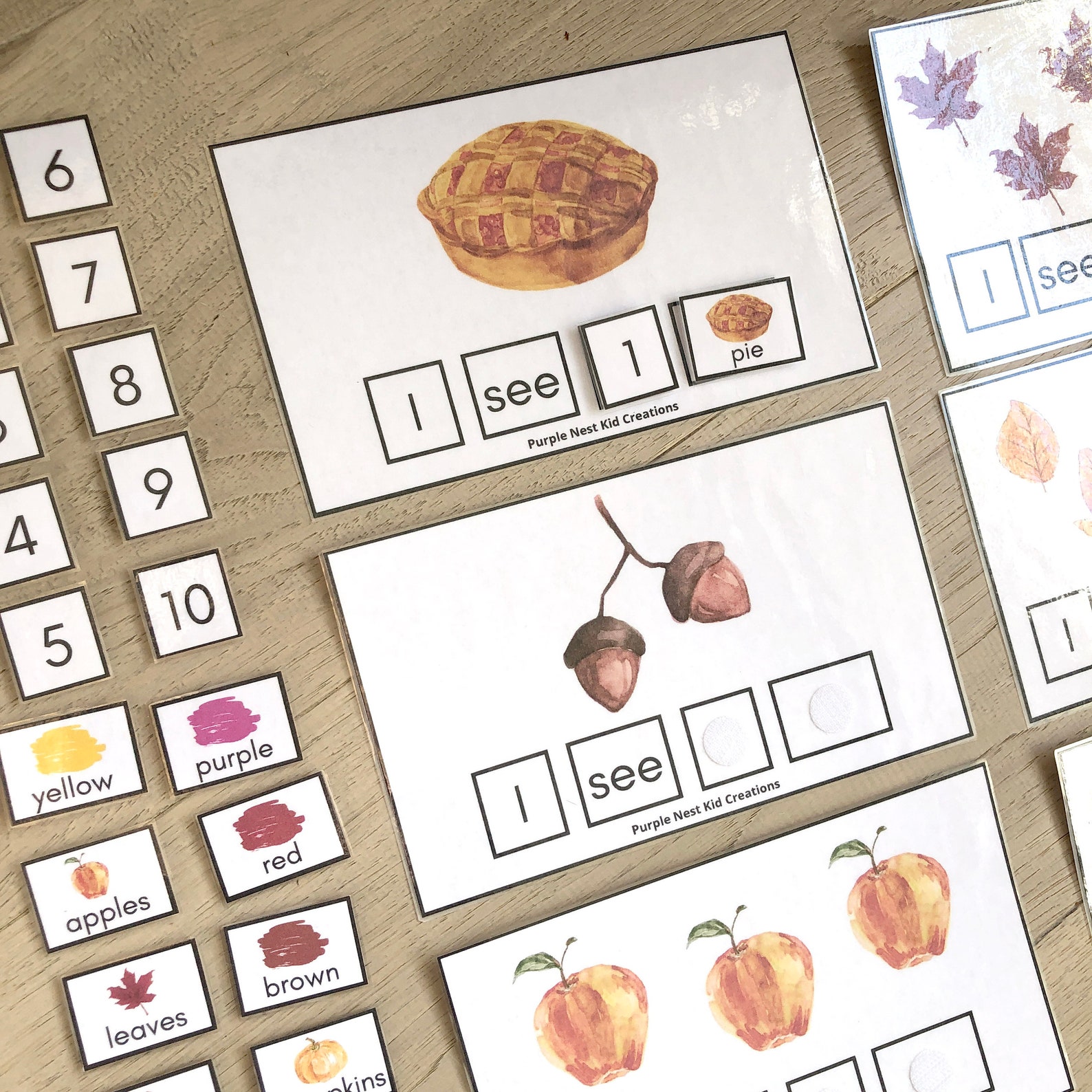 Autumn Literacy Bundle: Alphabet, Sounds, Syllables (digital Download ...