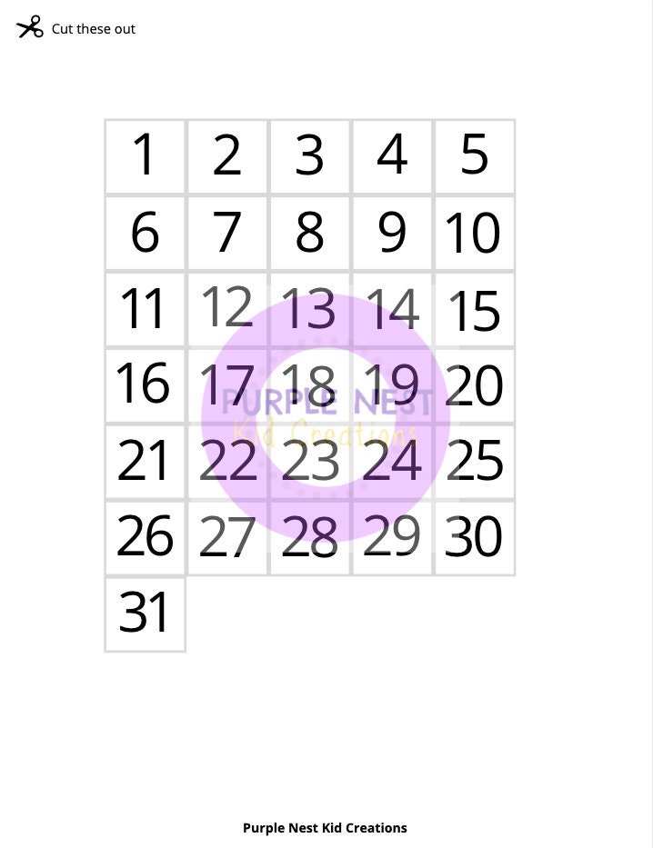 Perpetual Calendar Morning Binder Activity Sheet Digital - Etsy