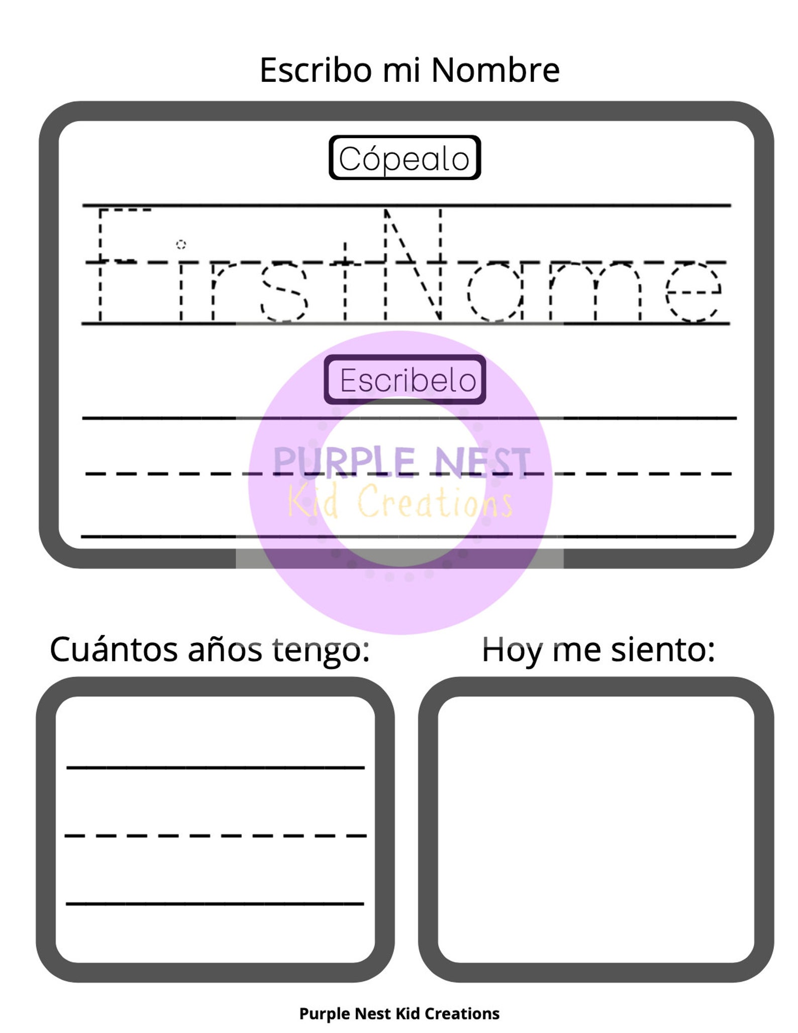 Morning Binder in Spanish Digital Download Busy Book - Etsy