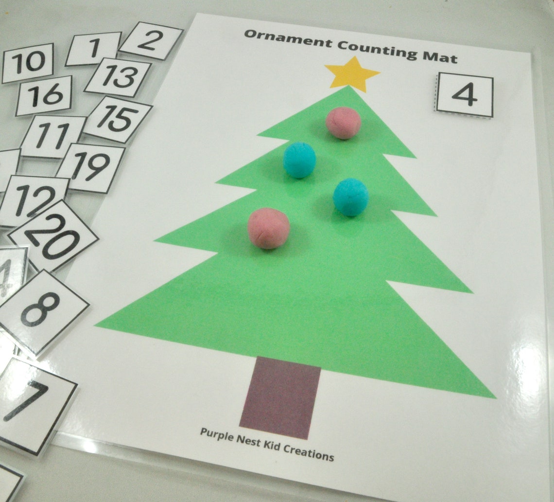 Christmas Busy Book Bundle Christmas Printable Matching - Etsy