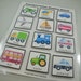 Match the Transportation Worksheet, Vehicle Matching Game, Educational ...