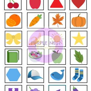 Color Sorting Game: Preschool Printable Activity (digital Download) - Etsy