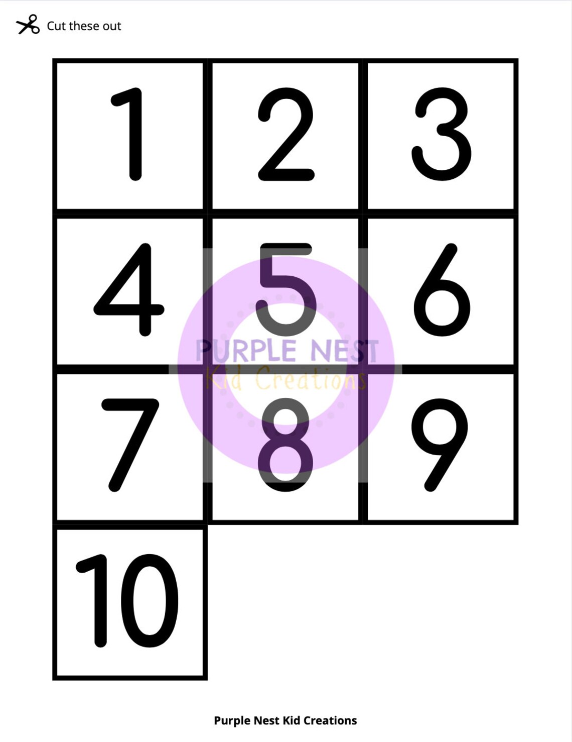 Pumpkin Printable Number Mat Playdough Mat Pumpkin Seeds - Etsy