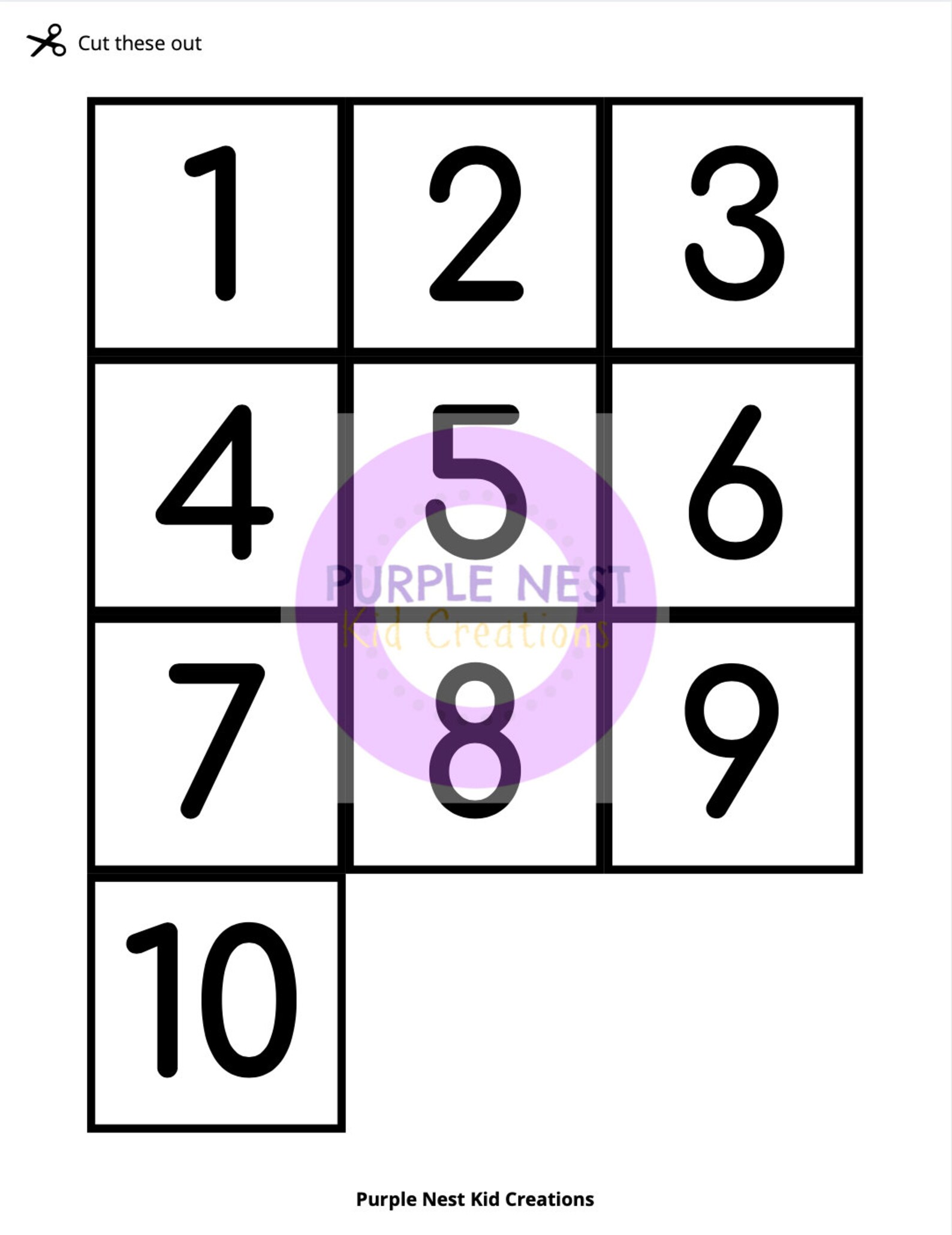 Pumpkin Printable Number Mat Playdough Mat Pumpkin Seeds - Etsy