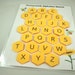 Honeycomb Alphabet Match Worksheet, Alphabet Matching Game, Educational ...