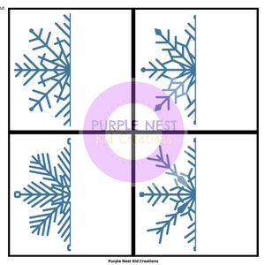 Snowflake Symmetry Printable Activity, Shapes, Snow, Winter, Snowflakes ...