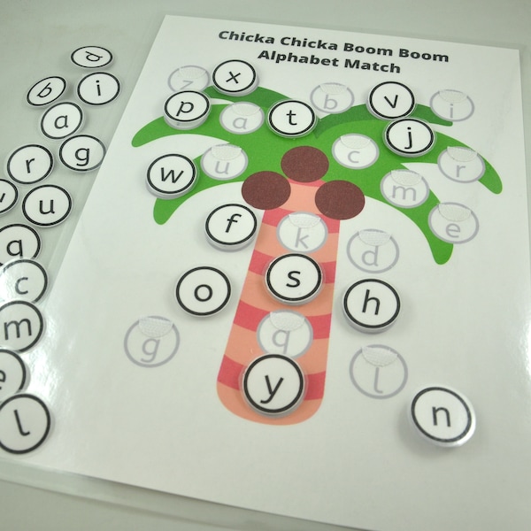 Chicka Chicka Boom - Etsy