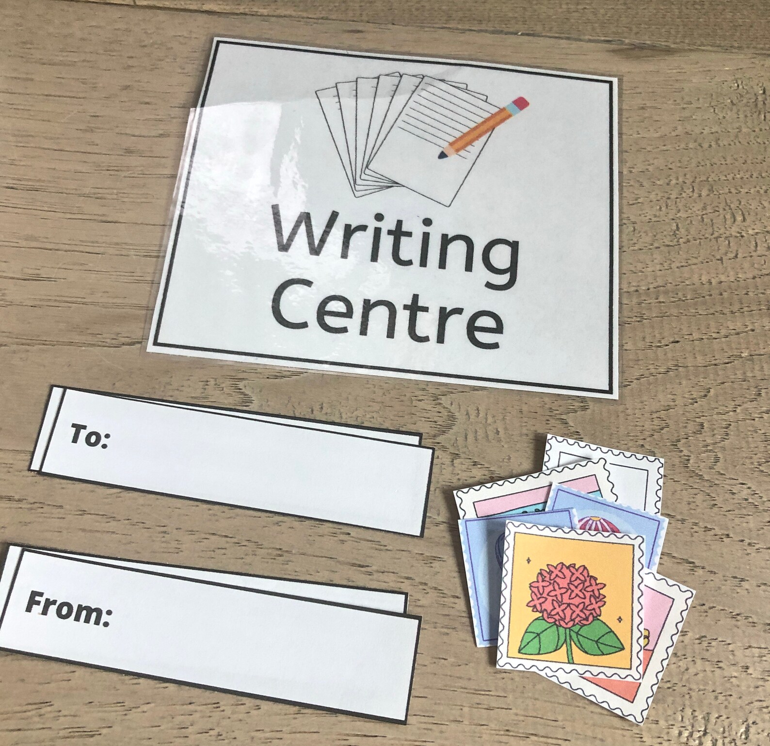 Post Office Activity Bundle Postage Color and Shape Match | Etsy