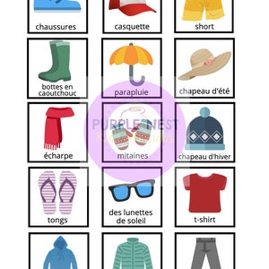 French Morning Binder, Digital Download, Busy Book Printable, Calendar ...