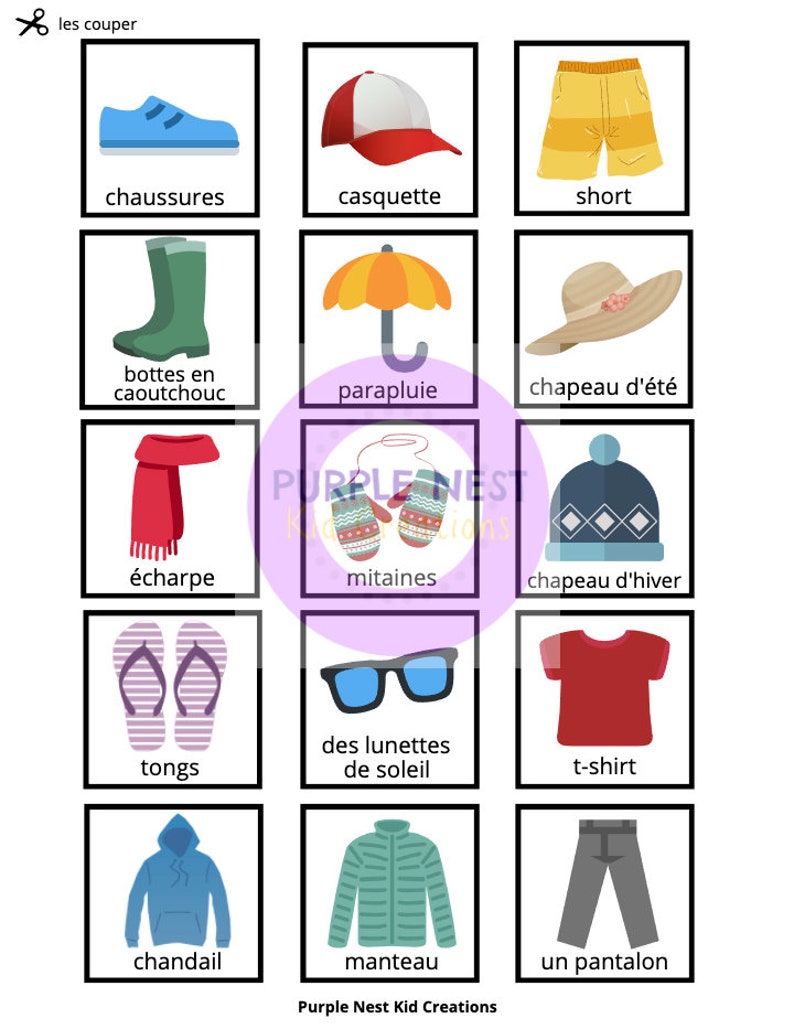 French Morning Binder Digital Download Busy Book Printable | Etsy