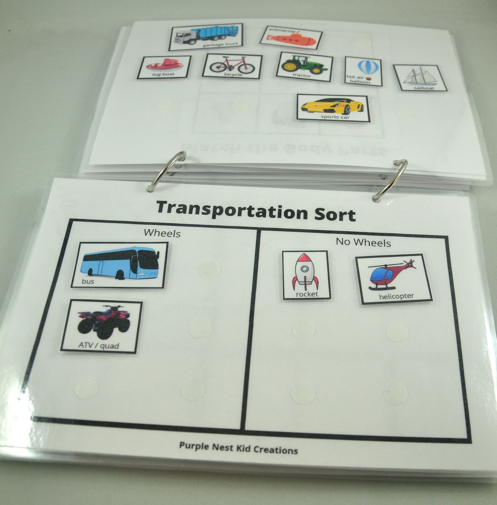 Travel Busy Book Bundle 1 Busy Book Printable Matching - Etsy