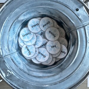 Parts of Speech Printable Activity, Winter Theme Language, Nouns ...