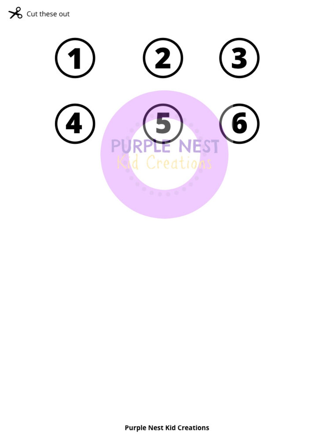 Count the Leaves Worksheet Counting Game Educational | Etsy