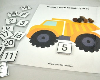 Dump Truck Activity - Etsy