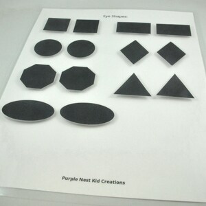 Jack-o-lantern Shapes Activity: Printable Halloween Preschool Game (PDF ...