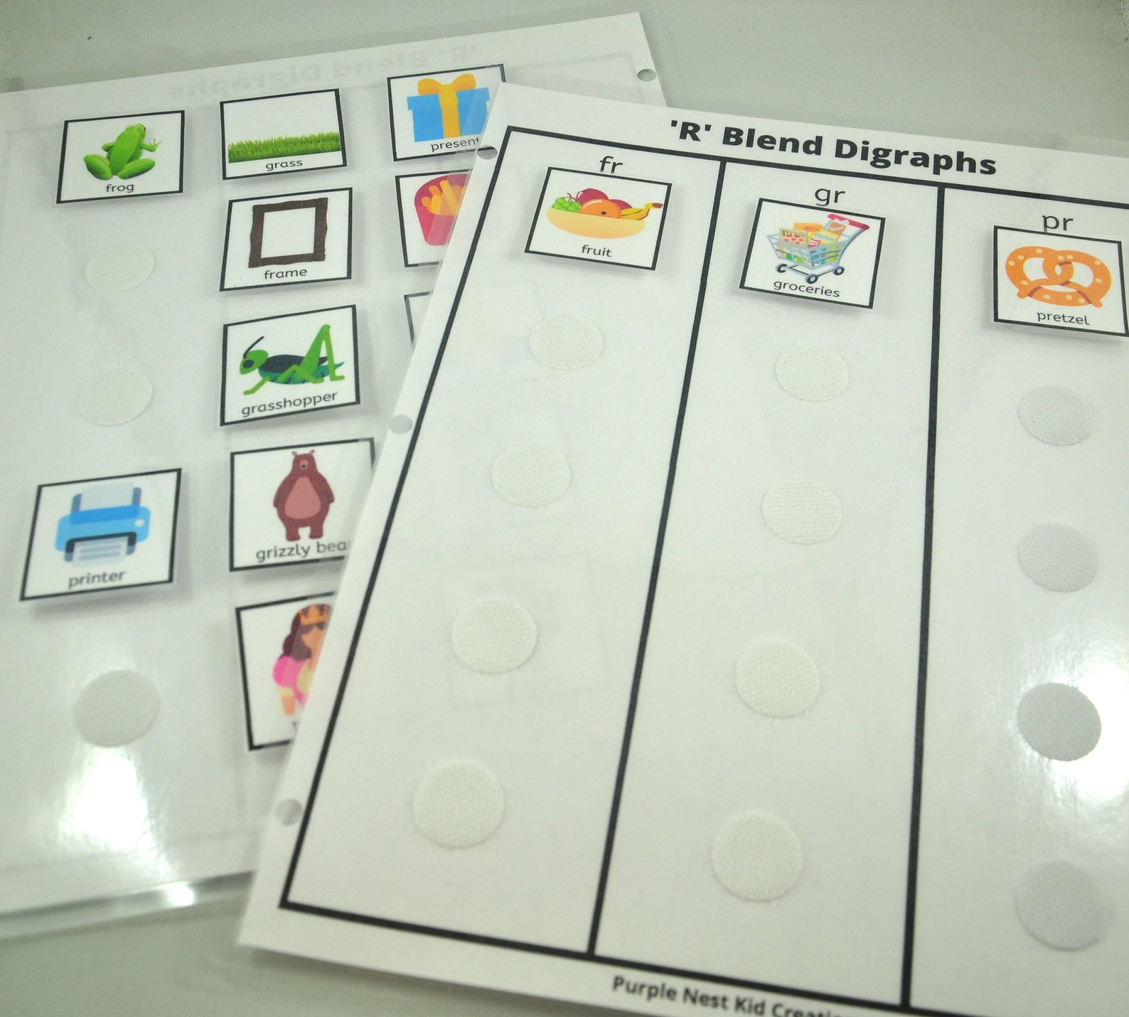 R Blends Word Sort Digital Download Printable Activity - Etsy