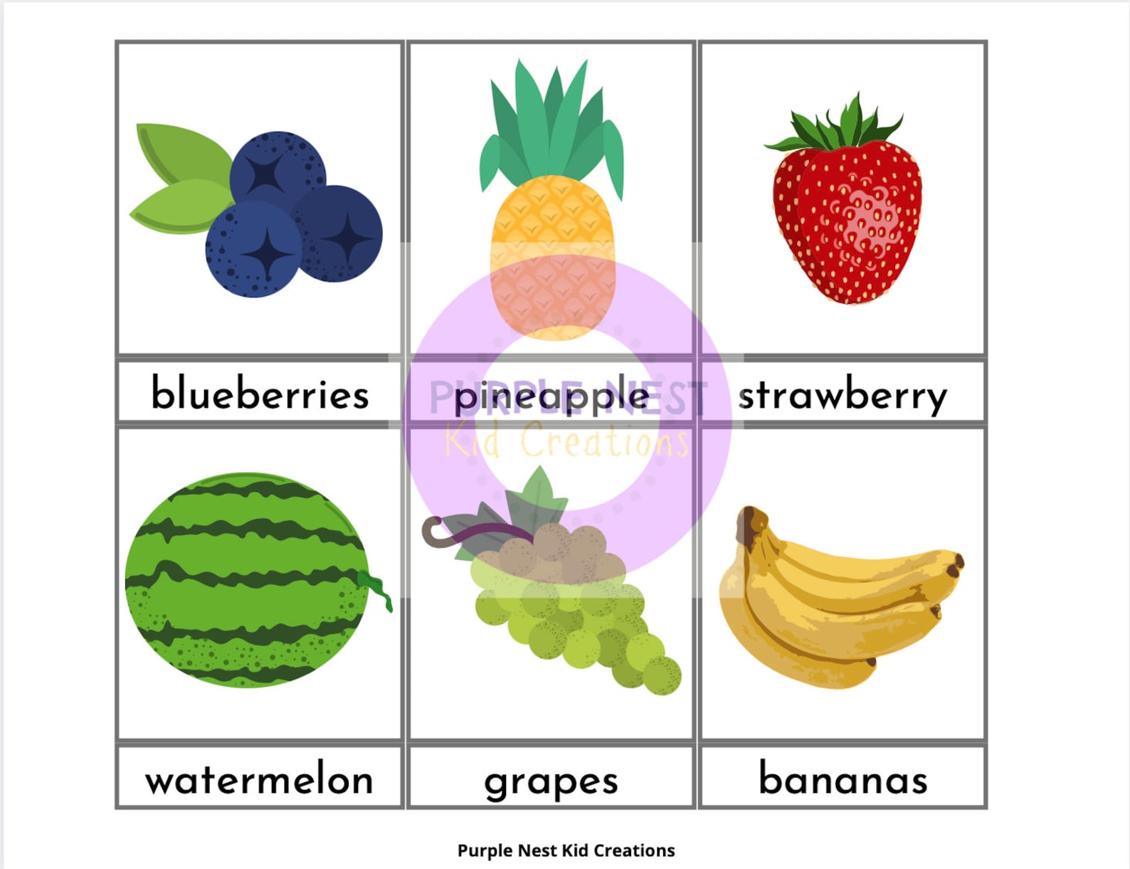 Fruits and Vegetables Printable Bundle, Sorting, Phonics, Beginning ...