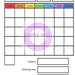 Perpetual Calendar, Morning Binder Activity Sheet, Digital Download ...